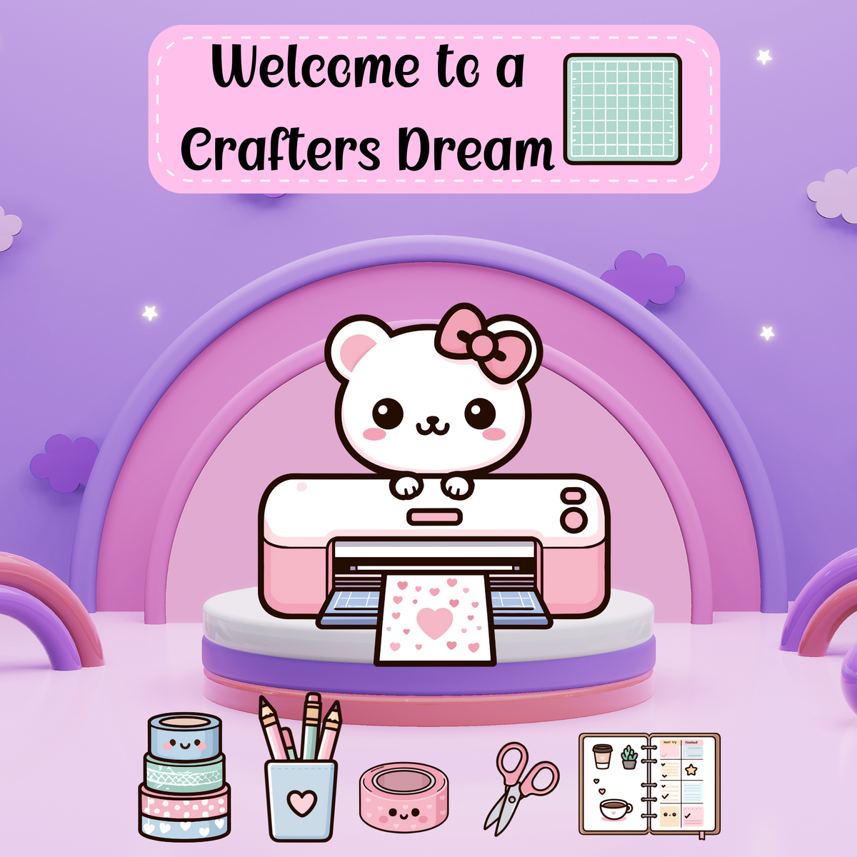 Ultimate Craft Binder for Canva Pro Users | Editable & Printable Plann ...