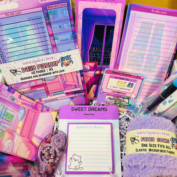 Sweet Dreams Aesthetic Stationery Box – Smith Signature Prints
